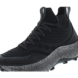 Saucony Womens Endorphin Trail Mid Runshield Hiking Shoes Black 9 Medium (B,M)