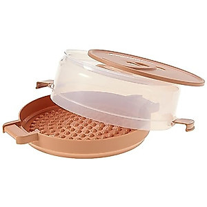 Yummy Can Potatoes SEEN-ON-TV, Enjoy a Perfectly Baked Microwave, Cooks in Minutes, Tender & Fluffy Spuds, Endless Potato-Possibilities, Easy to Clean, Dishwasher-Safe, 8 In, Clear