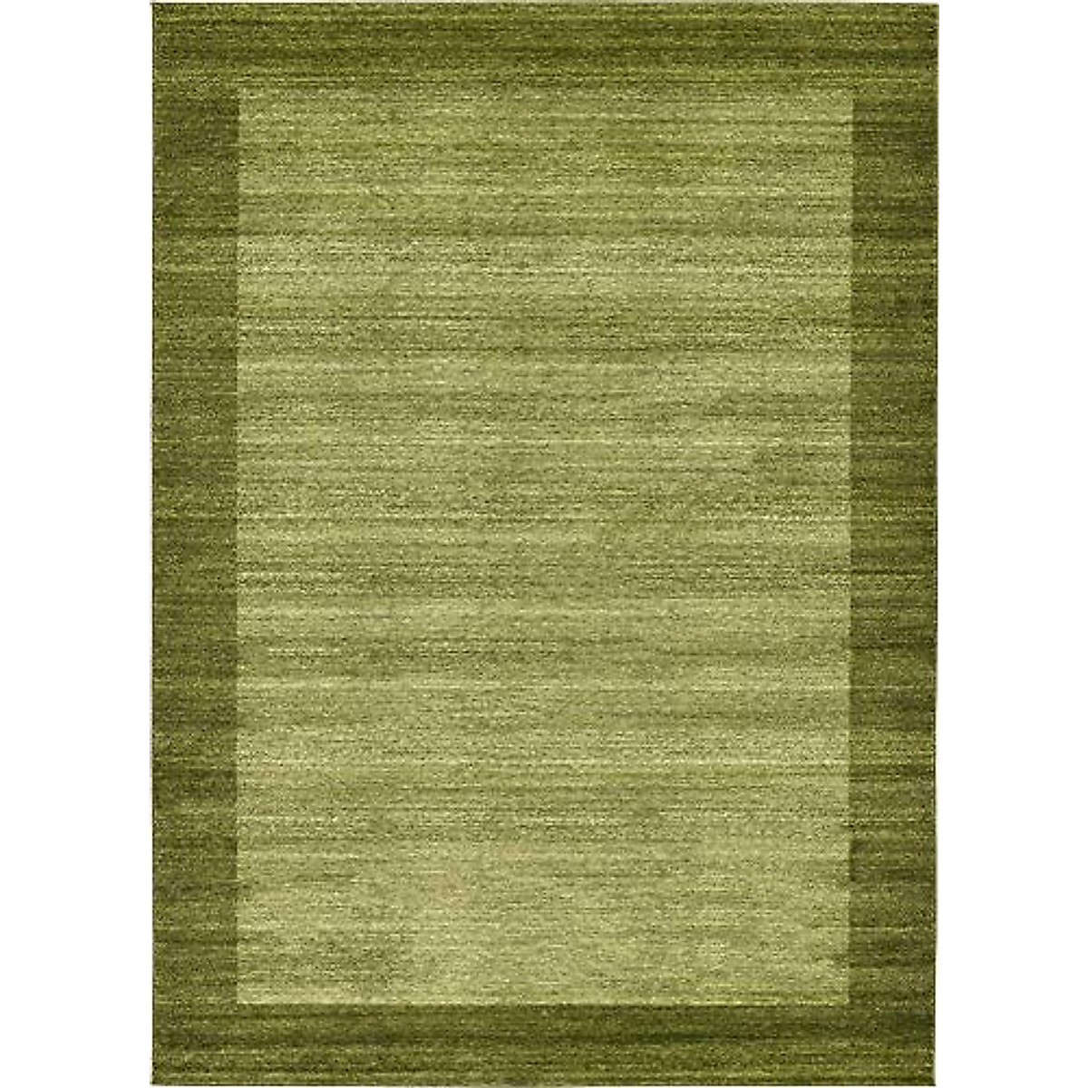 Unique Loom Del Mar Collection Area Rug-Transitional Inspired with Modern Contemporary Design, 8' 0 x 11' 4 Rectangular, Light Green/Beige