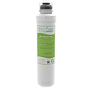 Metpure Versatile MV-ROGBSET Red (R) + Orange (O) + Green (G) + Blue (B) Quick Twist Filter Set Replacement Cartridge Bundle (1 x Sediment, 1 x Extruded Carbon Composite, 1 x 50gpd Membrane, 1 x GAC)