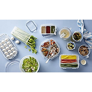 LOCK & LOCK SPECIAL Salad Bowl Food Storage Container with Draining tray 135.26-oz / 16.91-cup