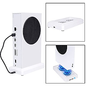 Console Cooling Fan Compatible for Xbox Series S USB External Cooler Turbo Temperature Control Fan Console Cooling System for Xbox Series S [Xbox_Series_x]…
