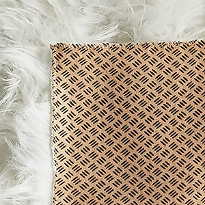 Juvale Soft Faux Sheepskin Fur Throw Rug, 2x6 Feet Shaggy Non-Slip Mat Runner (White)