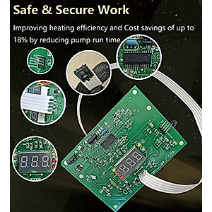 2024 Upgraded IDXL2DB1930 Display Board Replacement for Hayward Heater IDXL2DB1930 Display Board, Compatible with Hayward Universal H-Series Low Nox Induced Draft Heater, H400FDN HD150FDN and H350FDP