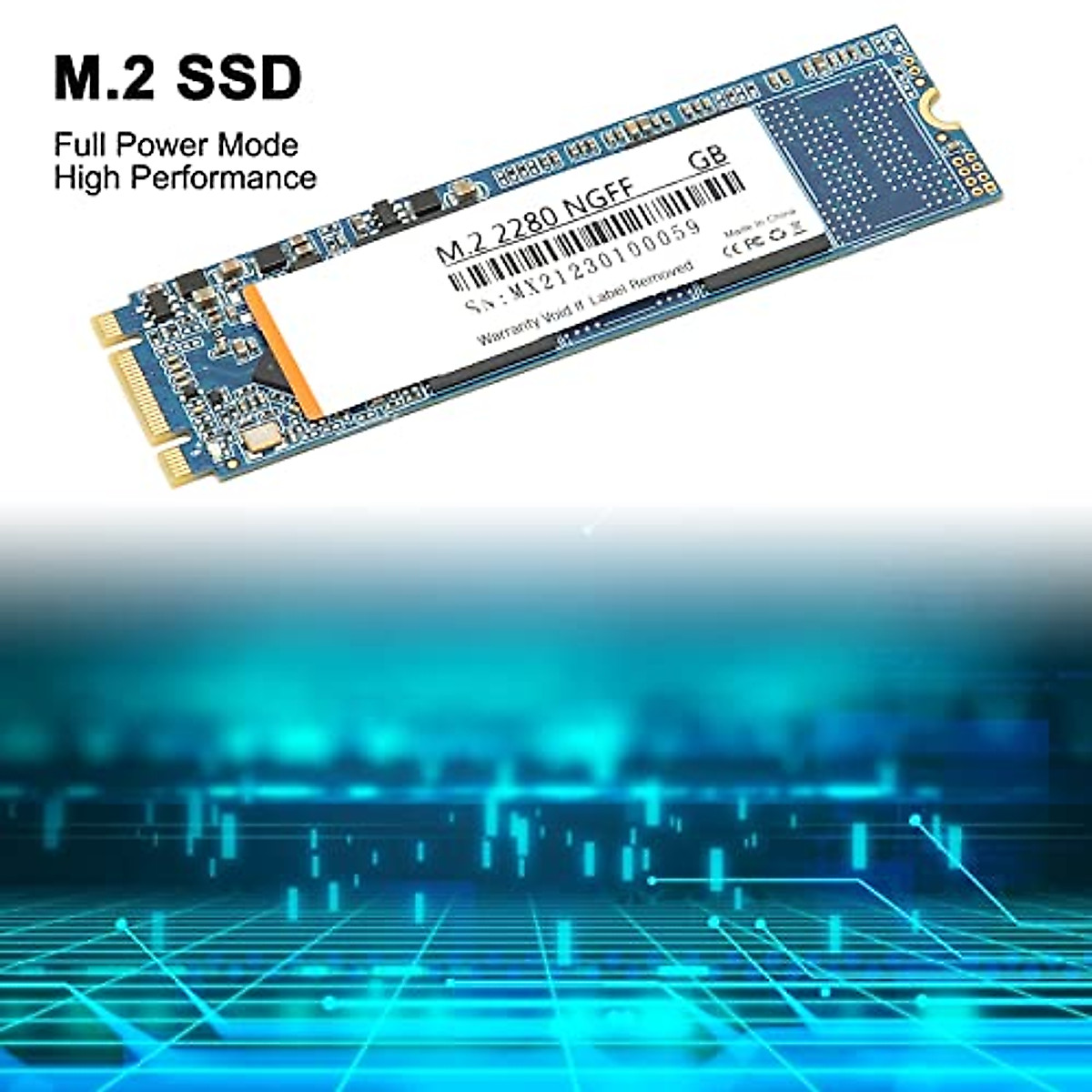 PUSOKEI SSD M.2 NVMe Interface Internal Solid State Drive for Gaming, Heavy Graphics, Full Power Mode, Crest Value Operation Balanced Wear Algorithm SSD for Desktop Computer(256GB)