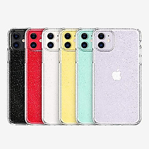 Spigen Liquid Crystal Glitter Designed for iPhone 11 Case (2019) - Crystal Quartz