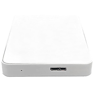 Avolusion Z1-S 1TB USB 3.0 Portable External Gaming Hard Drive - White (for PS4, Pre-Formatted)