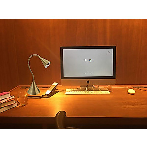 HomeFocus LED Desk Lamp with Touch Dimmable,Table Lamp,Night Light,Reading Desk Lamp,Office Desk Lamp,Working Desk Lamp,Gold Desk Lamp,LED 5W,3000K Warm Light,Metal,Antique Brass