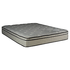 Continental Sleep Mattress, 11 Inch Euro Top Assembled , Orthopedic Queen Mattress with Cozy Teddy Bear Fabric, Victoria Collection