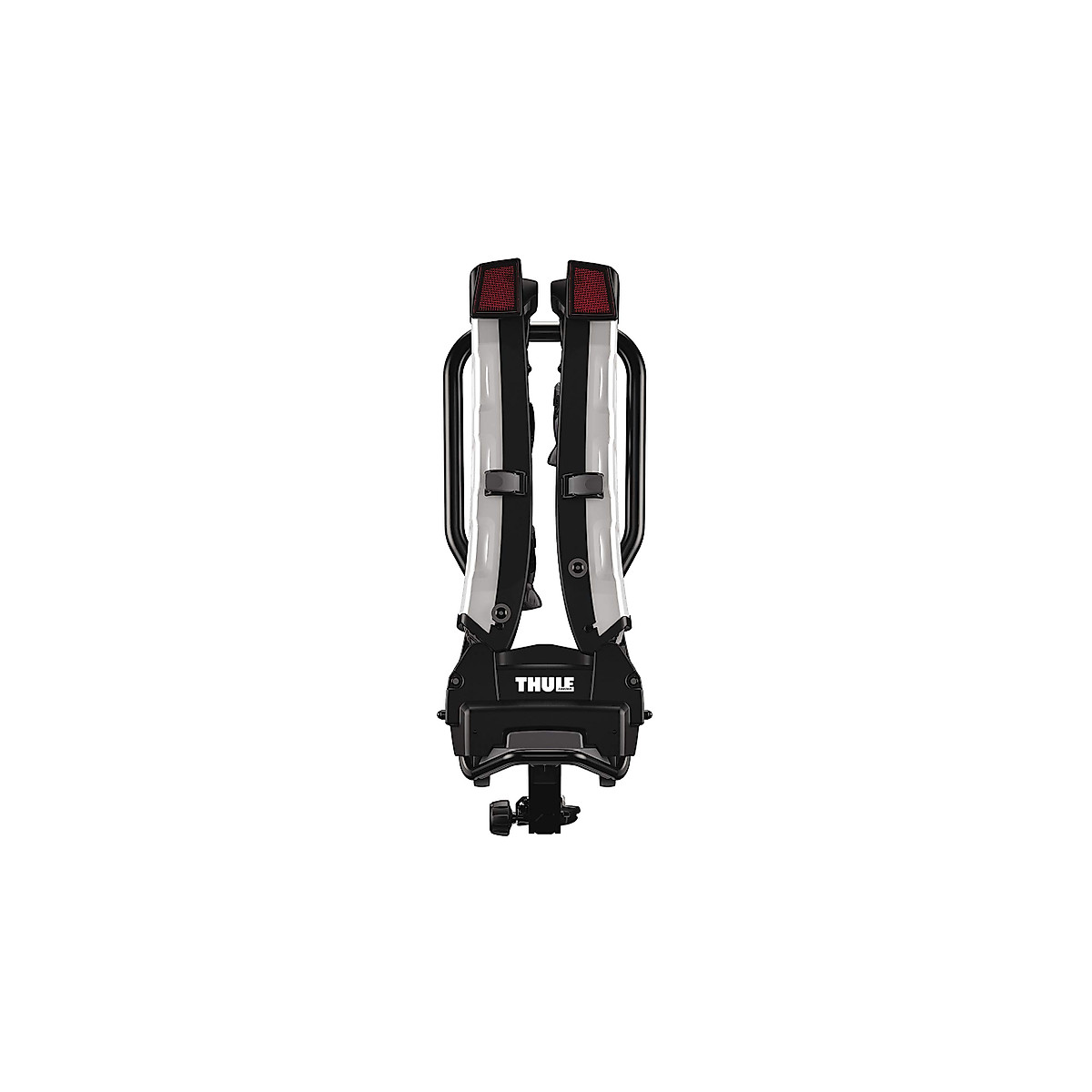 Thule EasyFold XT 2 Hitch Bike Rack - E-Bike Compatible - Fits 2" and 1, 1/4" receivers - Tool-Free Installation - Fully Foldable - Easy Trunk Access - Fully Locking - 130lb Load Capacity
