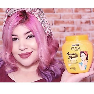 SKALA - Linha Expert - Creme de Tratamento 2 em 1 Amido de Milho 1 Kg - (Expert Collection - Corn Starch 2 in 1 Treatment Cream Net 33.81 Oz)