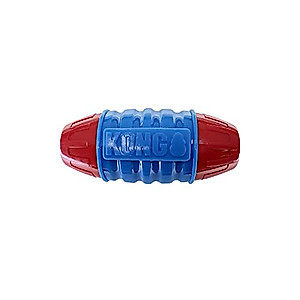 KONG Company 38750206: CoreStrength Rattlez Dog Toy, Fotball