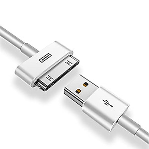 WEDAWN iPhone 4s Cable 30 Pin, USB Charging and Cable Sync Dock Connector Data Cable for iPhone 4/ 4s, iPhone 3G/3Gs, iPad 3/2/ 1,iPod Classic iPod Touch iPod Nano (3.2Feet)