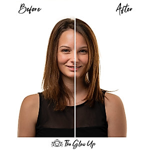 J&K The Glow Up Shampoo & Conditioner Set - Sulfate-Free, Hydrating and Volumizing, Salon Quality Formula for Fine & Thick Hair, Color-Treated Hair Rejuvenation & Extra Shine For Women (250 ML Each)