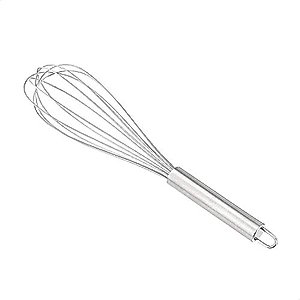 AmazonCommercial Stainless Steel Whisk, 12 Inch