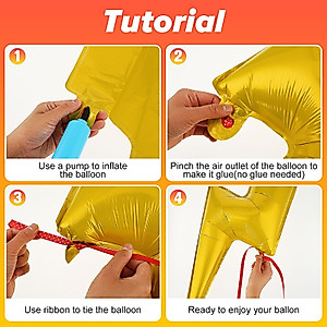 4PCS Lightning Bolt Balloon 34inch Yellow Lightning Bolt Foil Party Balloons Large Flash Balloons Foil Lightning Bolt Shape Balloons For Birthday Party Wedding Baby Shower Boys Decoration Supplies