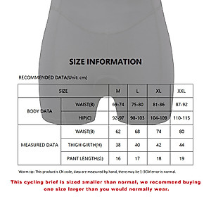 JEPOZRA Women's Cycling Underwear with Padding Cycling Shorts for Women Workout Shorts for Road Bikes,Horseback Riding