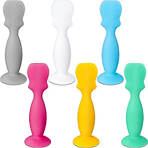 6 Pack Baby Diaper Cream Spatula Applicator Soft Silicone Baby Butt Paste Spatula Diaper Rash Cream Brush for Baby Newborn (Small)