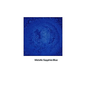 Hemway Grout Dye Pigment Concrete Colour Powder Render Mortar Pointing Powdered Brick Toner (3.6oz / 100g, Metallic Sapphire Blue)