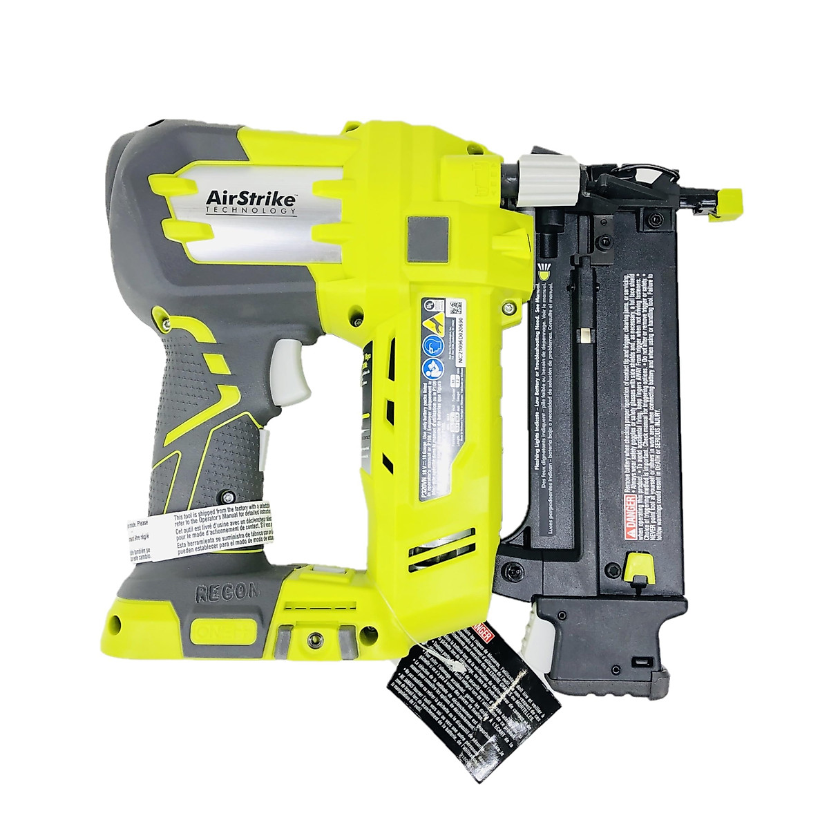 Ryobi One+ 18v Cordless Brad Nailer P320 +Battery & Charger, (Bulk Packaged)