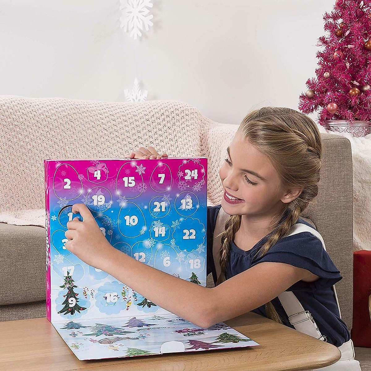 Hatchimals CollEGGtibles, Advent Calendar with Exclusive Characters and Paper Craft Accessories, for Ages 5 and Up (Styles May Vary)