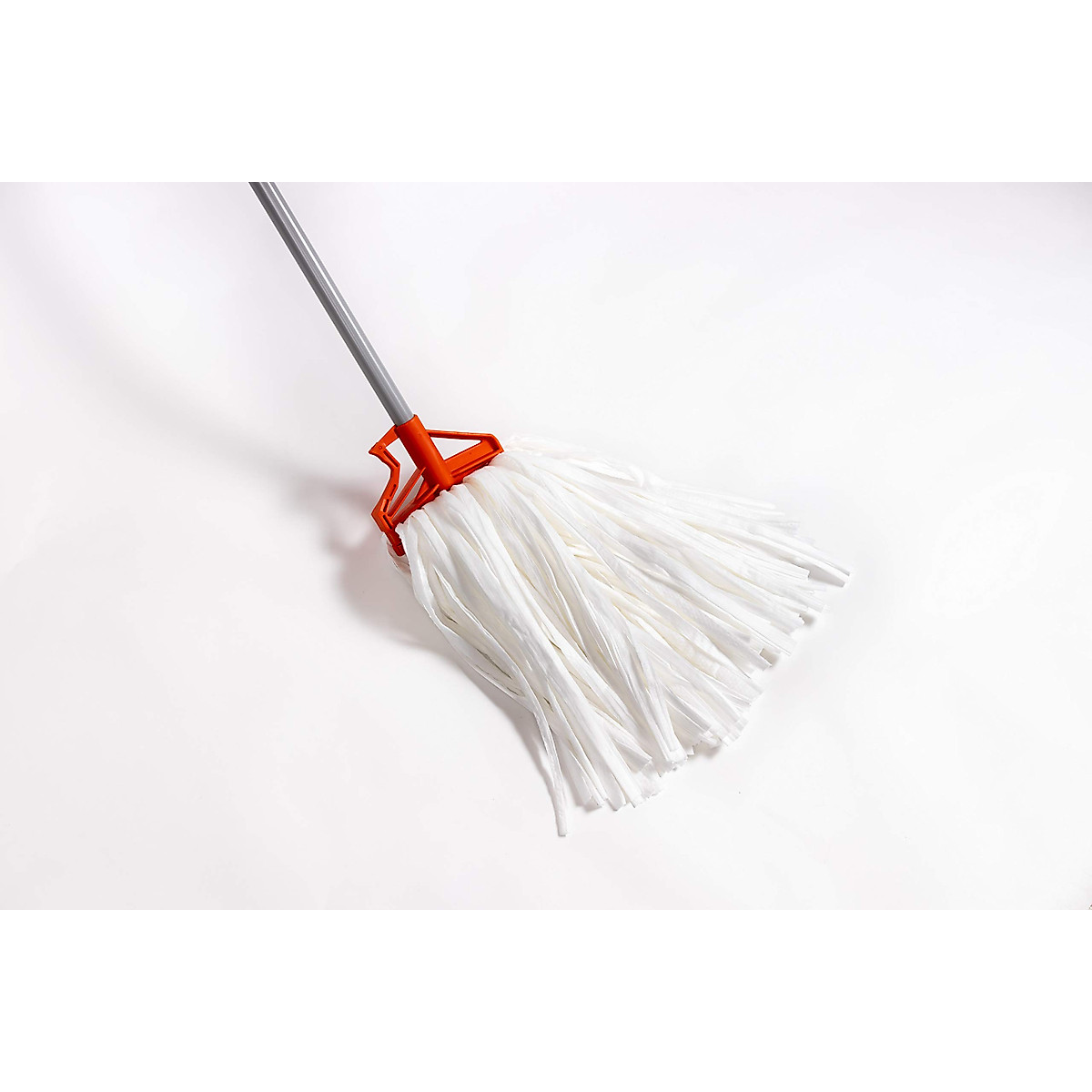 Wet Mop Holder with Plastic Handle (Box of 6) 100% Made in USA