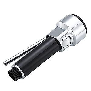 Gnimauhz Spray Gun Replacement Spring Kitchen Mixer Tap Faucet Pull Out Down Sprayer head Shower Head,Polished Chrome Finish,only for G 1/2 Male Connection