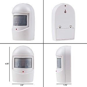 Jobar RET3731 Best Alarm Driveway Patrol, 1 Count (Pack of 1), White