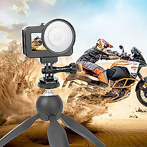 Aluminum-Tripod Adapter-Bolt-Adapter Compatible Action Camera gopro Hero 9 Tripod Mount Hero 8/7/6/5 DJI OSMO Akaso Geekpro