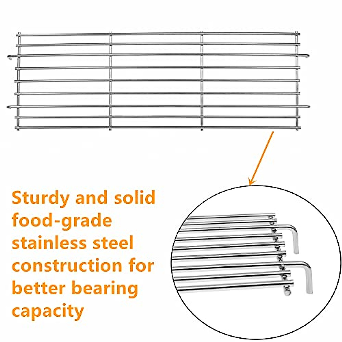 17 Inch Griddle Wind Guard/Wind Screen and Griddle Warming Rack for Blackstone 17 Inch Griddle, Griddle Accessories Kit for Blackstone (For 17")