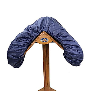 Derby All Purpose Nylon English Saddle Cover with Fleece Lining - Protects Saddles from Dust, Debris, and Damage - Fits Most Sizes and Styles of Saddles - Multiple Colors Available, Black