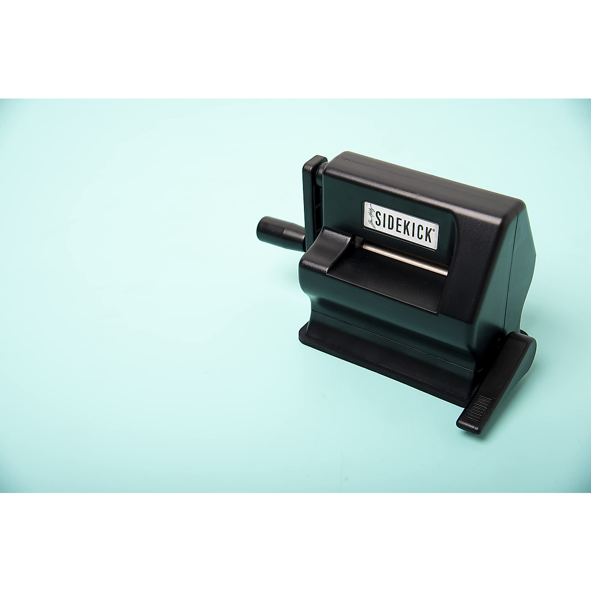 Sizzix Portable Manual Die Cutting & Embossing Machine for Arts & Crafts, Scrapbooking & Cardmaking, 2.5” Opening, One Size, Tim Holtz Sidekick Starter Kit