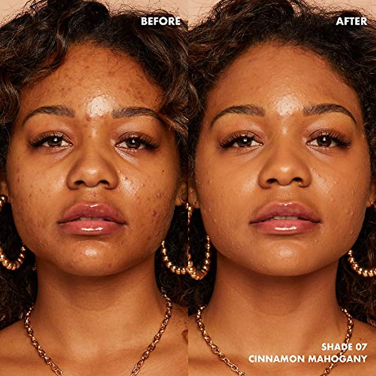 NYX PROFESSIONAL MAKEUP Bare With Me Tinted Skin Veil, Lightweight BB Cream - Cinnamon Mahogany