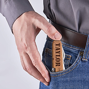 Set of 3 - Personalized Groomsmen Gift for Wedding, Custom Multitool, Groomsmen Proposal Gift, Solid Wood Laser Engraved Multi Tool -Free Engraving