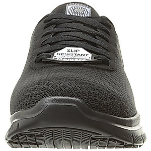 Skechers Men's Flex Advantage Bendon Work Shoe, Black, 12 Wide
