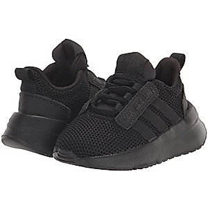 adidas Kids Racer TR21 Running Shoe, Black/Black/Carbon, 10 US Unisex Toddler