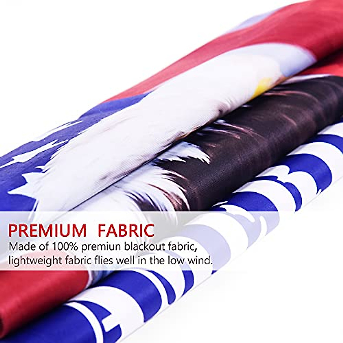 Volta God Bless America Garden Flag Double Sided Bald Eagle Patriotic Garden Flag American Independence Day 4th of July Yard Flag for Outdoor Decoration 12x18 Inch