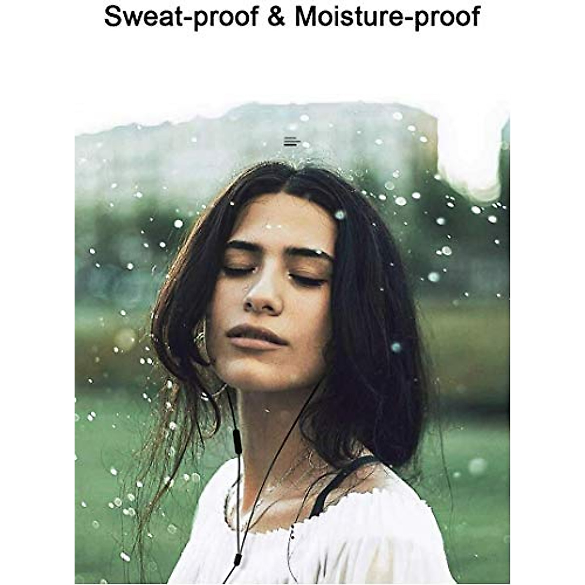 PHILIPS Over The Ear Sport Earbuds with Mic, Earphones for Sports, Running and Gym