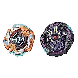 BEYBLADE Burst Rise Hypersphere Dual Pack Dusk Balkesh B5 and Right Artemis A5 -- 1 Left-Spin and 1 Right-Spin Battling Top Toy, 8 and Up