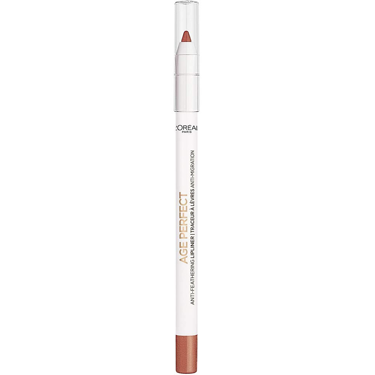 L’Oréal Paris Age Perfect Anti-Feathering Lip Liner, Bright Mocha