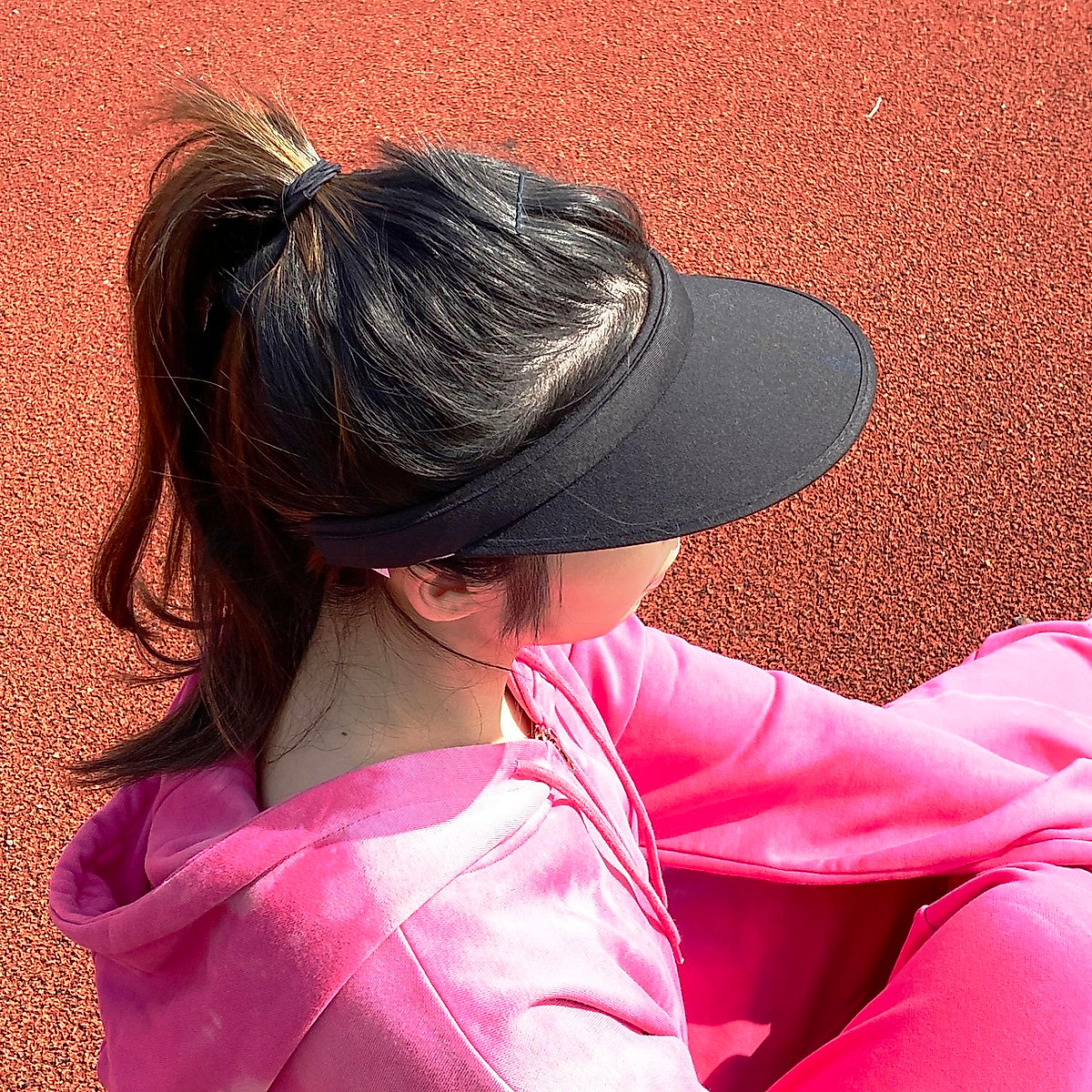 2 Pack Sun Visor Hats Women Men Clip On Backless Visors Hat Outdoor Sports Golf Beach Travel Tennis Caps Wide Brim Sun-hat