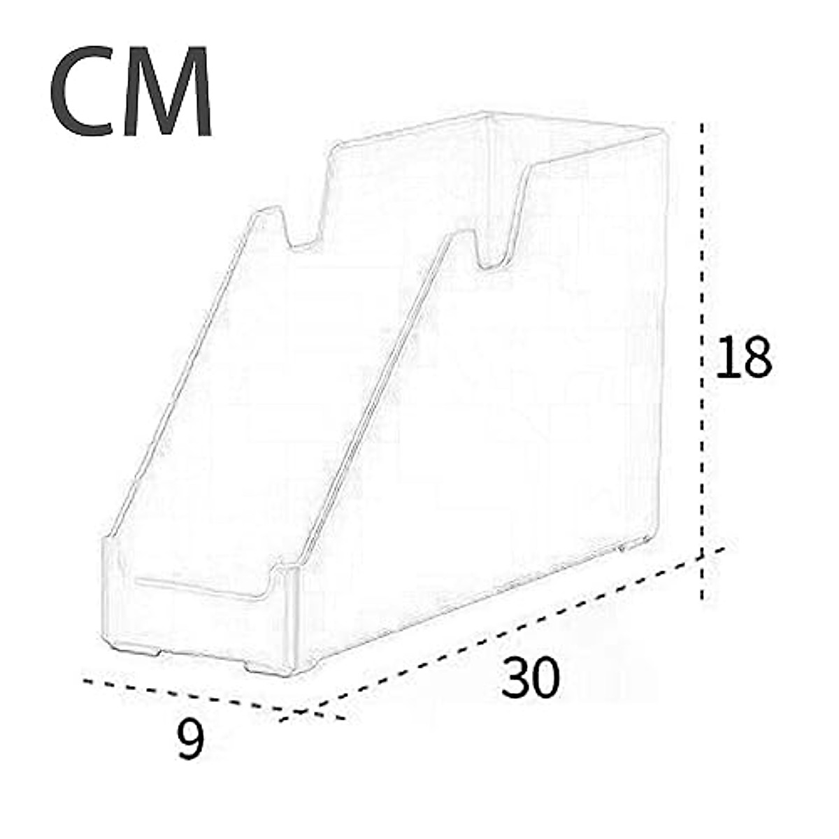 MagiDeal Handbag Storage Organizer for Closet Purse Organizer Wardrobe Vertical Shelving Display Bins Space Saving Purse Bag Divider Dividers White, Small