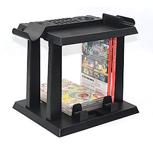 Iplay Storage Rack for Nintendo Switch Console Bundle, Storage Station Holder for Nintendo Switch Accessories - Game Cards, Joy Cons, Pro Controllers, Grip, Console