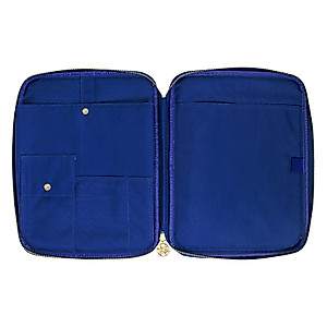 Lilly Pulitzer Agenda Folio with Interior Pockets and Zip Close, Travel Portfolio Sized to Fit All Lilly Personal Planners, Seen and Herd