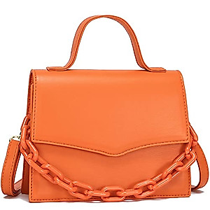 CATMICOO Mini Purses for Women Trendy Mini Bag with Detachable Plastic Chain