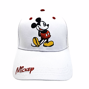 Disney Classic Embroidered Mickey Mouse Baseball Hat (Non Florida Namedrop)