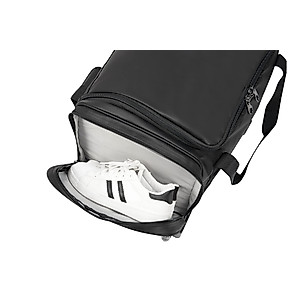 DELSEY Paris Raspail Carry On Rolling Wheeled Duffle Bag, Black