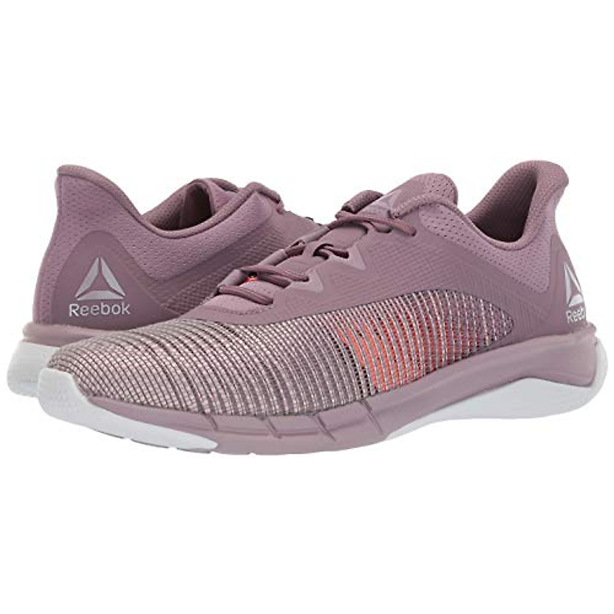 Reebok Women's Fast Tempo FLEXWEAVE, Noble Orchid/Lilac Fog/Porcelain/Guava Punch, 10.5 M US