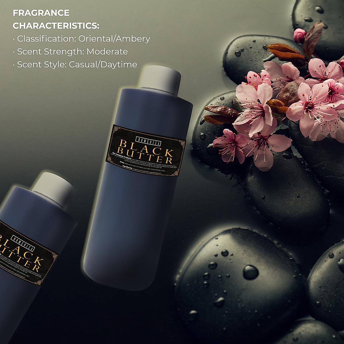 Perfume Black Butter Body Oil Scented Fragrance - Black Butter Oil Fragrance for Men and Women - Body Long Lasting Perfume Oil - Black Butter Oil Scented Body Oil - 1 Oz (Pack of 1)