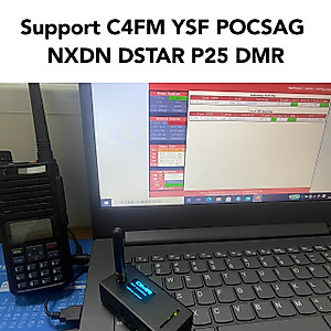 AURSINC MMDVM Hotspot Spot Radio Station WiFi Digital Voice Modem Work Contained with Raspberry Pi Zero W with Firmware V1.5.2 UHF Supports C4FM YSF POCSAG NXDN DSTAR P25 DMR